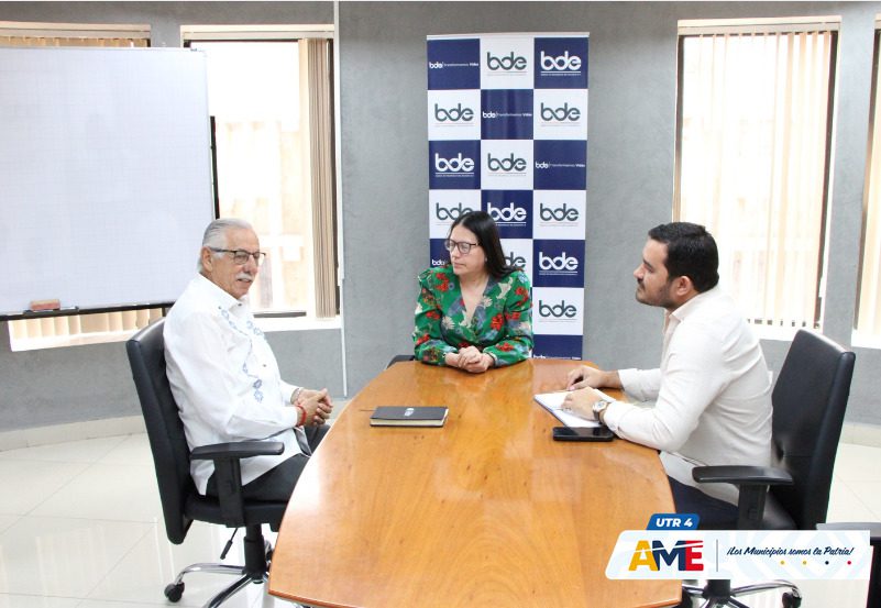 AME REGIONAL 4 Y BDE FORTALECEN ALIANZA POR EL DESARROLLO MUNICIPAL - AME